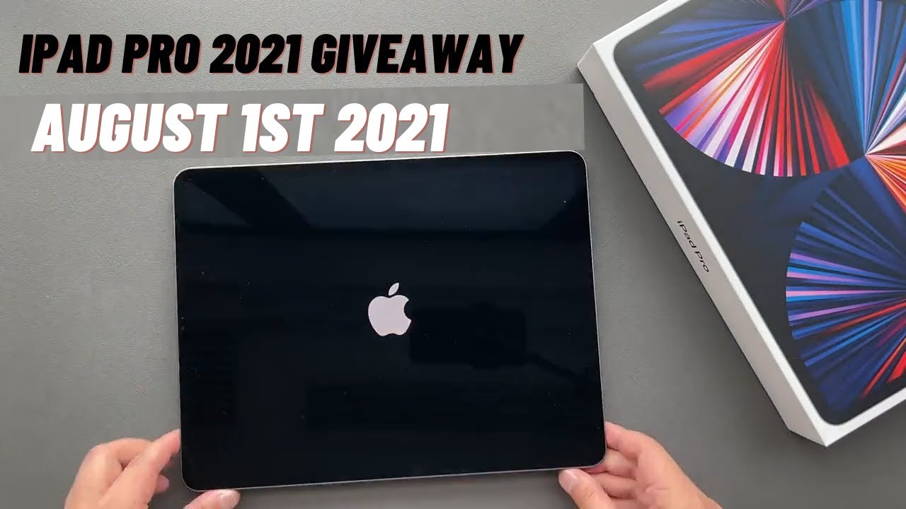 iPad Pro 2021 Giveaway | iPad Pro M1 Giveaway! - YouTube