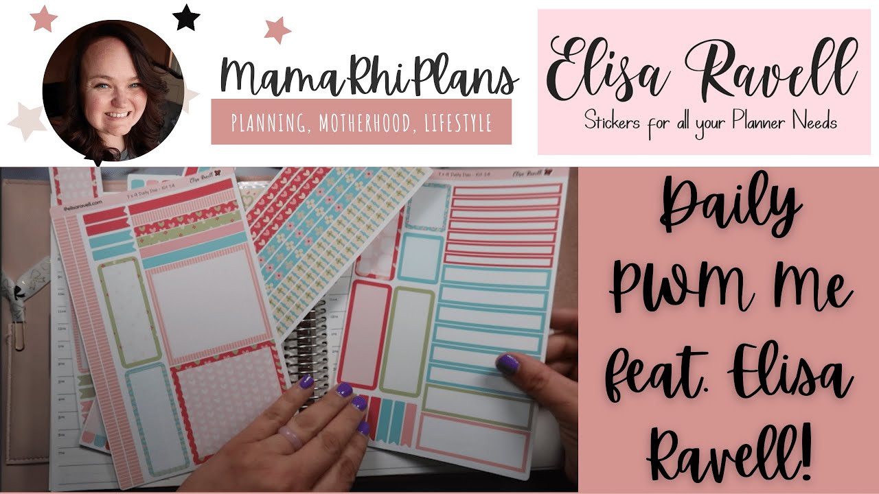 DAILY DUO PLAN WITH ME | ERIN CONDREN DAILY PLAN WITH ME | FEAT. ELISA ...