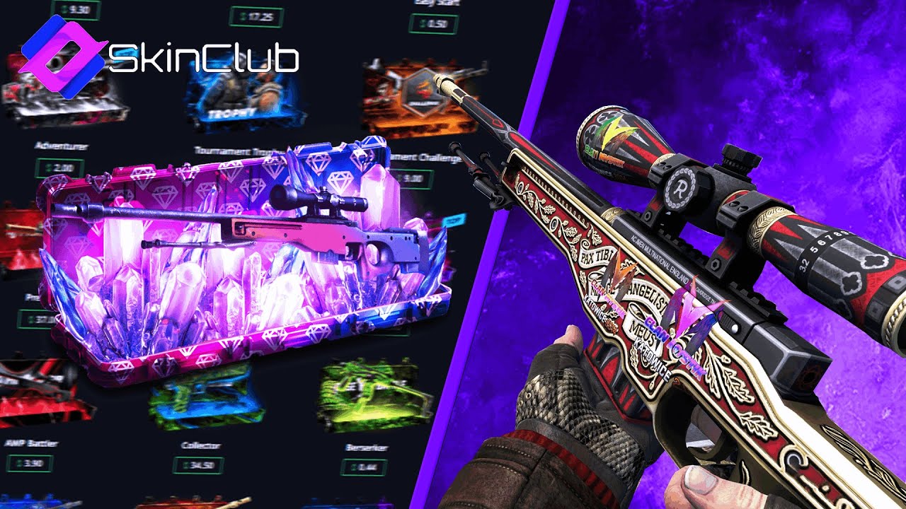 I DESTROYED THIS CASE BATTLE ON SKINCLUB!? Skin.club promo code l ...