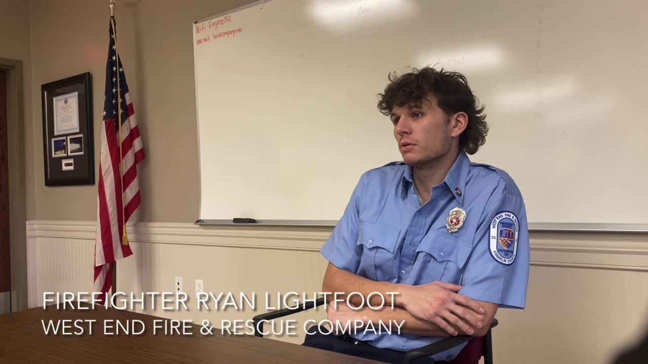 Sirens for Service features Ryan Lightfoot with West End Fire & Rescue ...