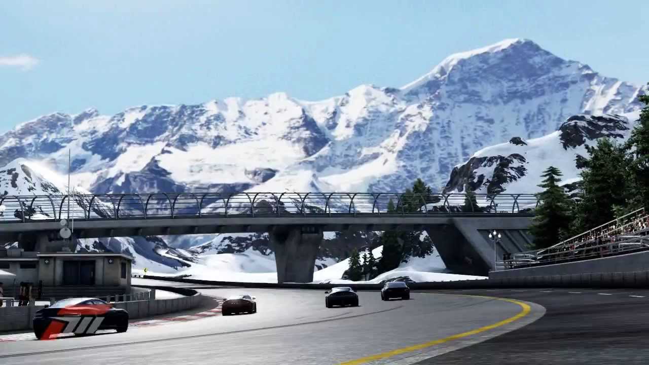 Aston Martin V8 Vantage - Bernese Alps, Festival Circuit; Forza 4 - YouTube