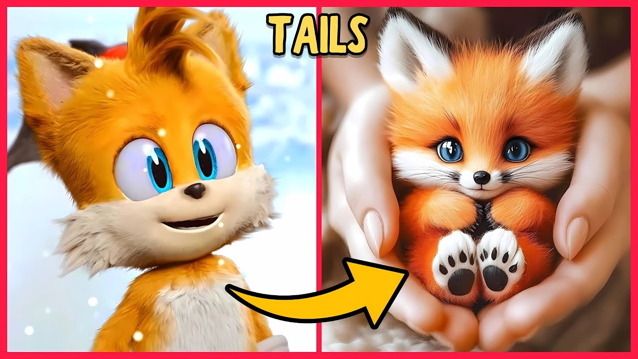 Sonic The Hedgehog 3 In Real Life + Guess The Sonic the Hedgehog 3 ...