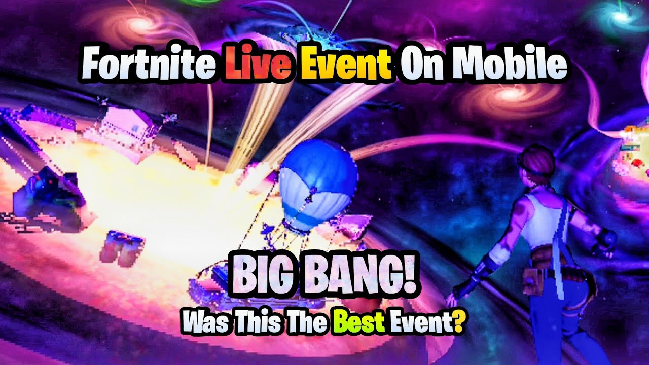 Fortnite BIG BANG Event (Full Live Event) - YouTube