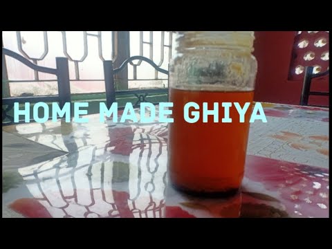 homemade made ghiya ️ ️ - YouTube