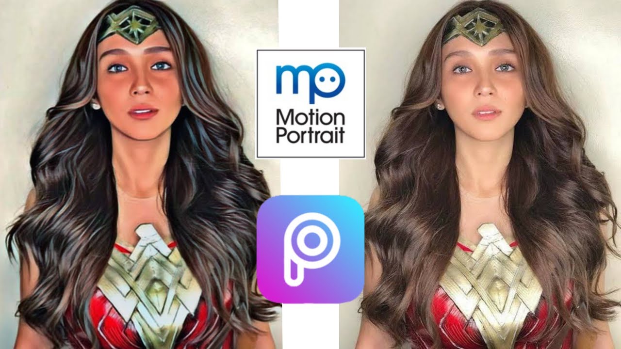 MOTION PORTRAIT TUTORIAL | PICSART - YouTube
