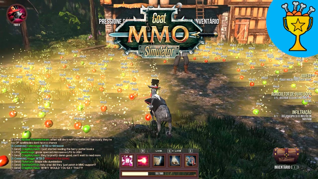 Goat Simulator MMO - A Missão de Steve | Guia de Conquista - YouTube