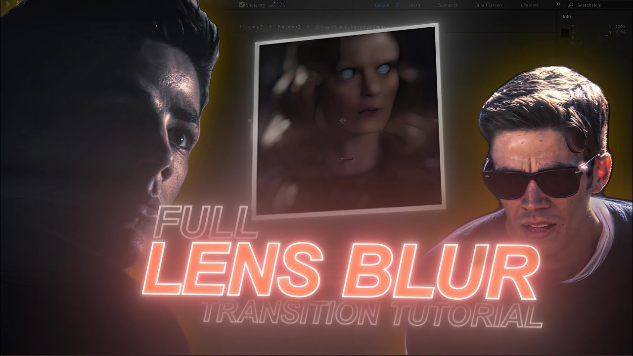 How I Make this Trending LENS BLUR Transition! || After Effects - YouTube