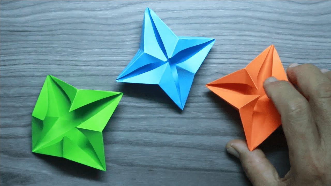 Satisfying Origami Fidget Toy - ASMR Origami no Talking - YouTube