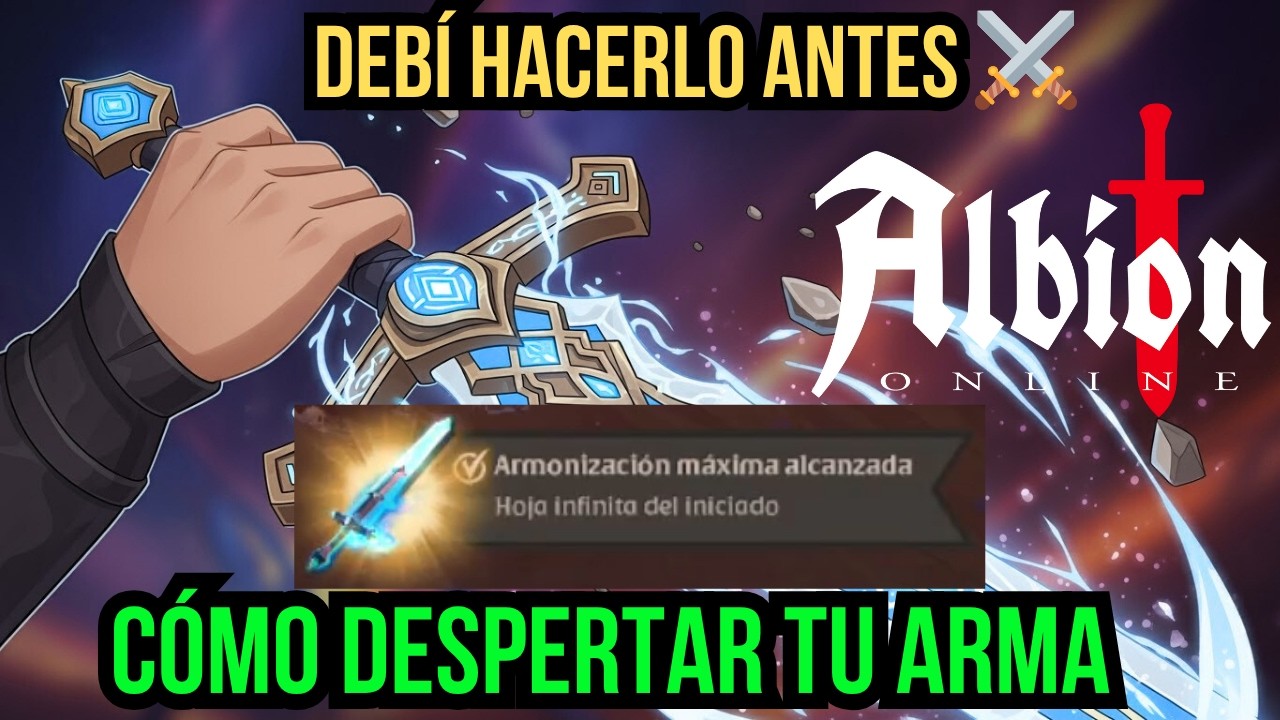 🔥 ¡FORJÉ un ARMA LEGENDARIA .4! Despertar y Encantar | Guía Albion ...