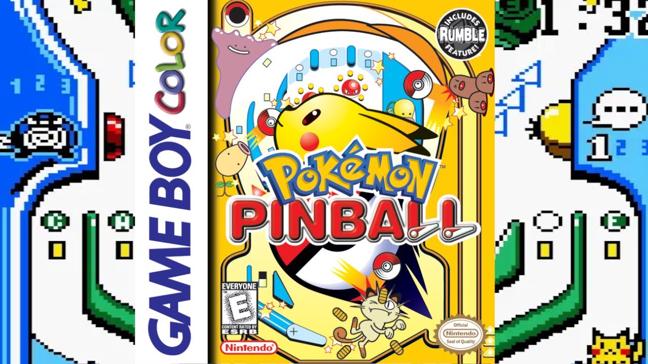 Pokémon Pinball Game Boy - SESSÃO DA NOSTALGIA #95 - YouTube