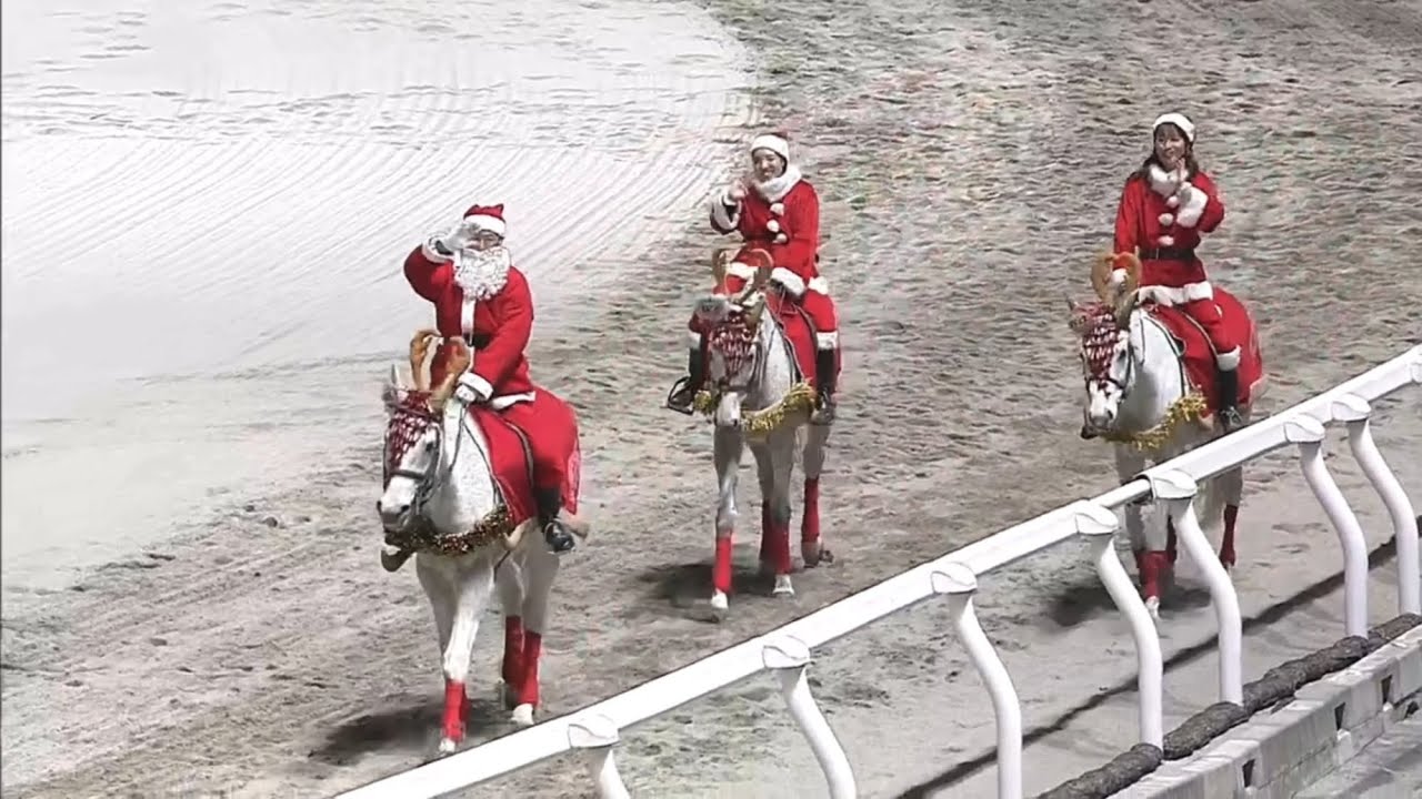 【46th ホワイトクリスマス賞 本馬場入場】 - YouTube