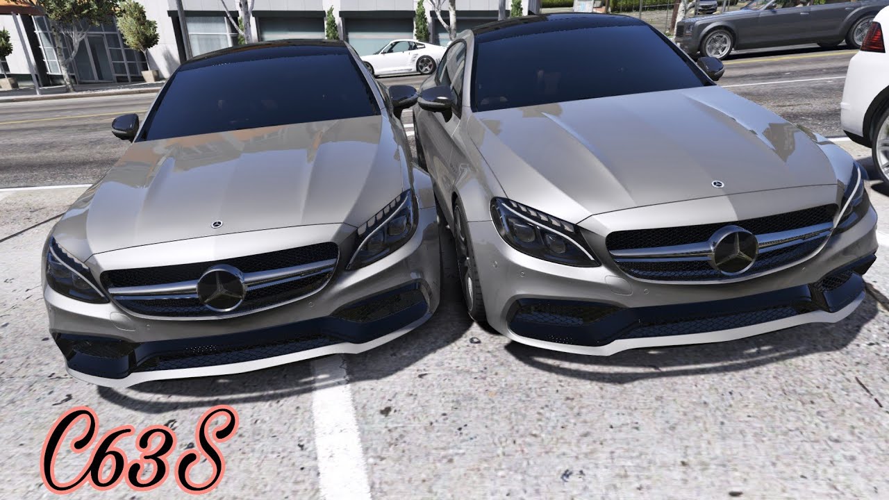 GTA 5 - Download Mercedes C63 AMG S Coupe MOD - YouTube