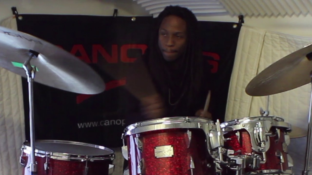 [CANOPUS / カノウプス] Jonathan Pinson Plays Yaiba II Groove Kit - YouTube
