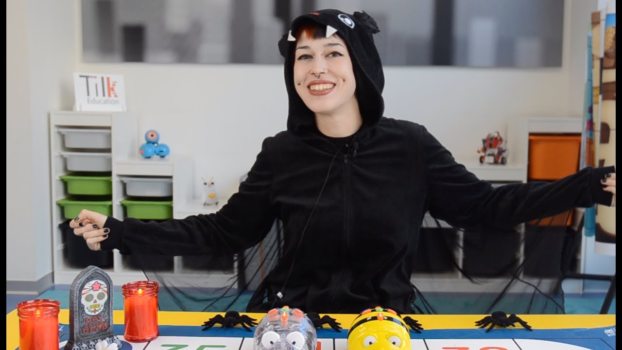 DÍA DE LOS MUERTOS o HALLOWEEN con BEE BOT - YouTube