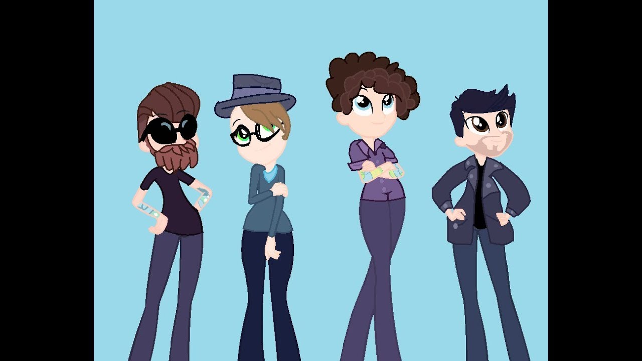 speedpaint fall out boy teen titans go - YouTube