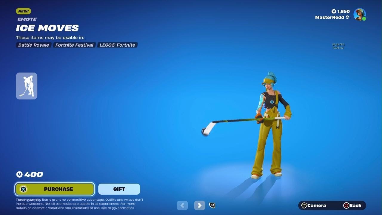 New ice move emote and four new music packs!! - YouTube
