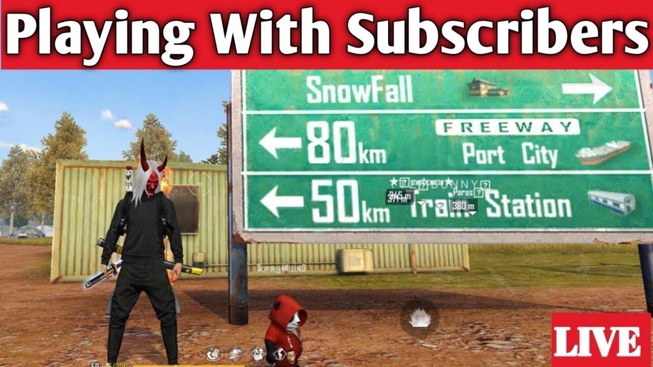 Free Fire Live Gameplay || Garena Free Fire Live || Rank Push - YouTube