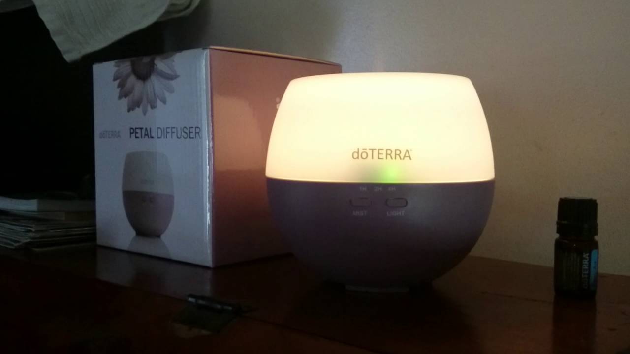 Doterra Petal Diffuser - YouTube