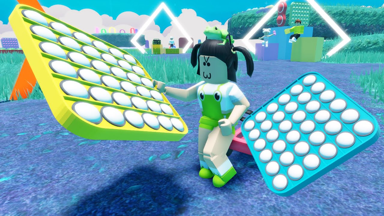 POP IT GIGANTE | Roblox - Fidget Toy World - YouTube