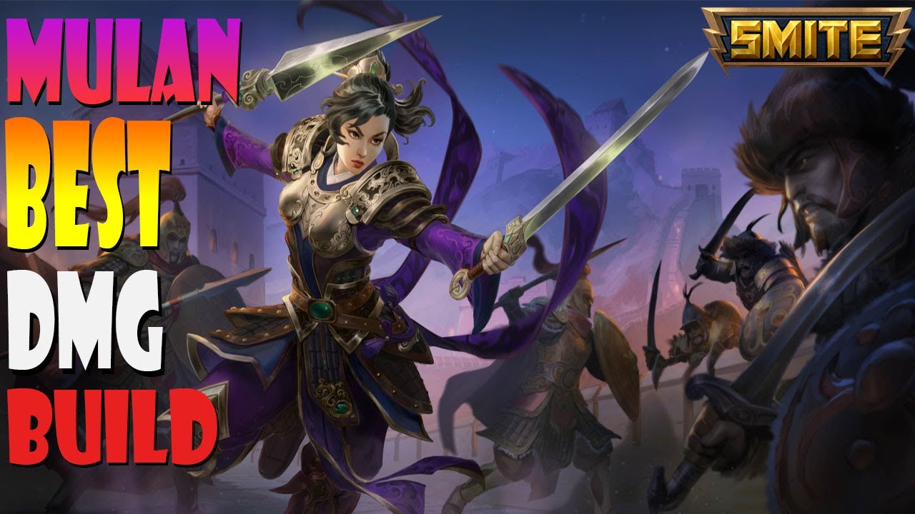 SMITE - Mulan Best Dmg Build - YouTube