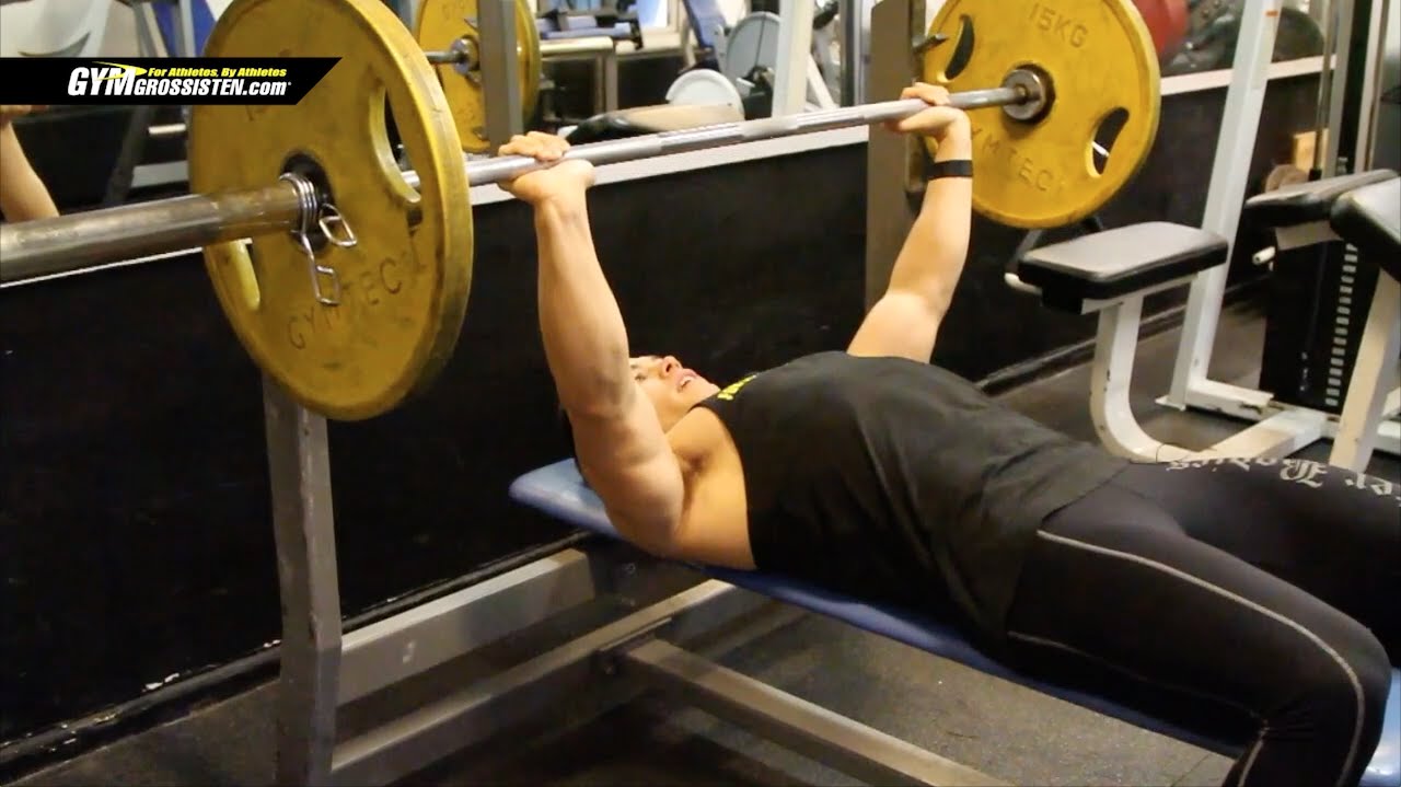 Alexander Myrvold viser teknikk: Benkpress - Treningstips med ...
