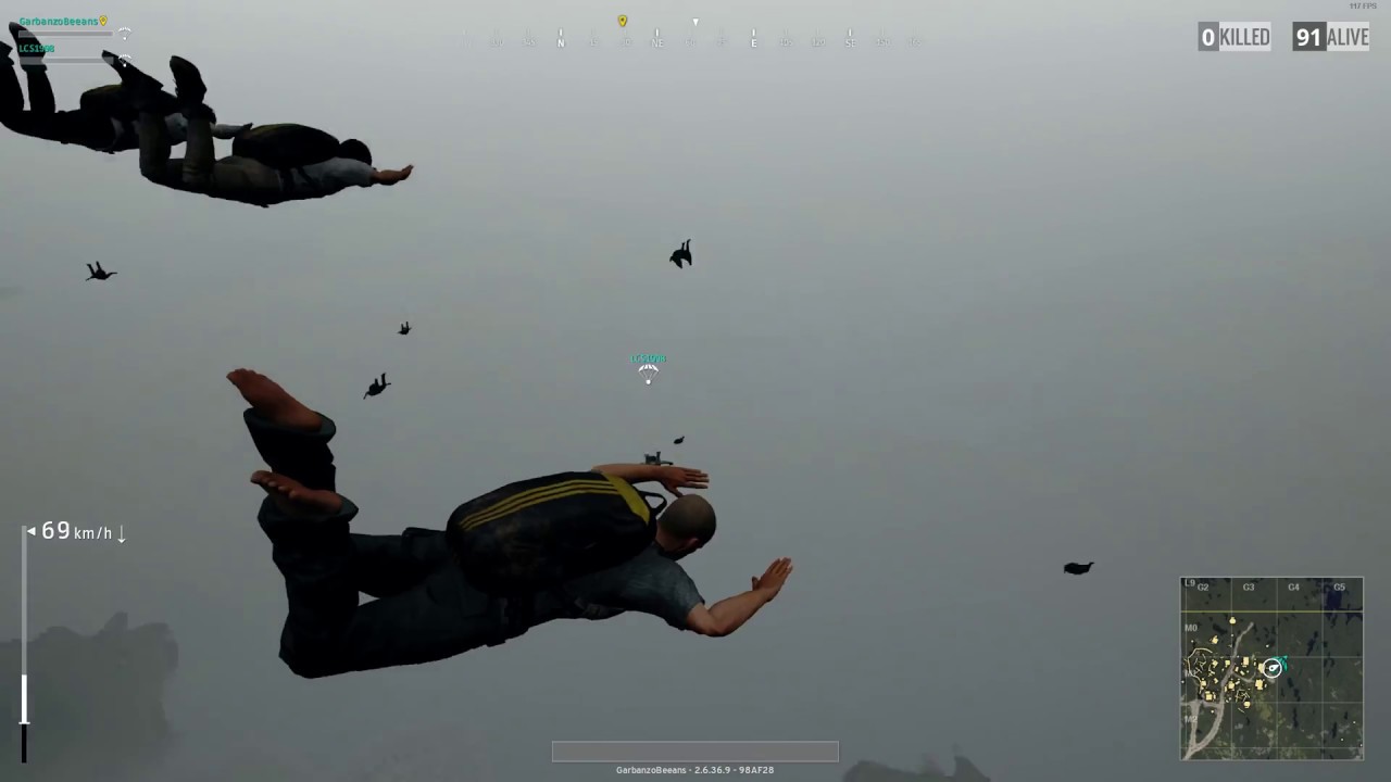 Inside the PUBG plane - YouTube