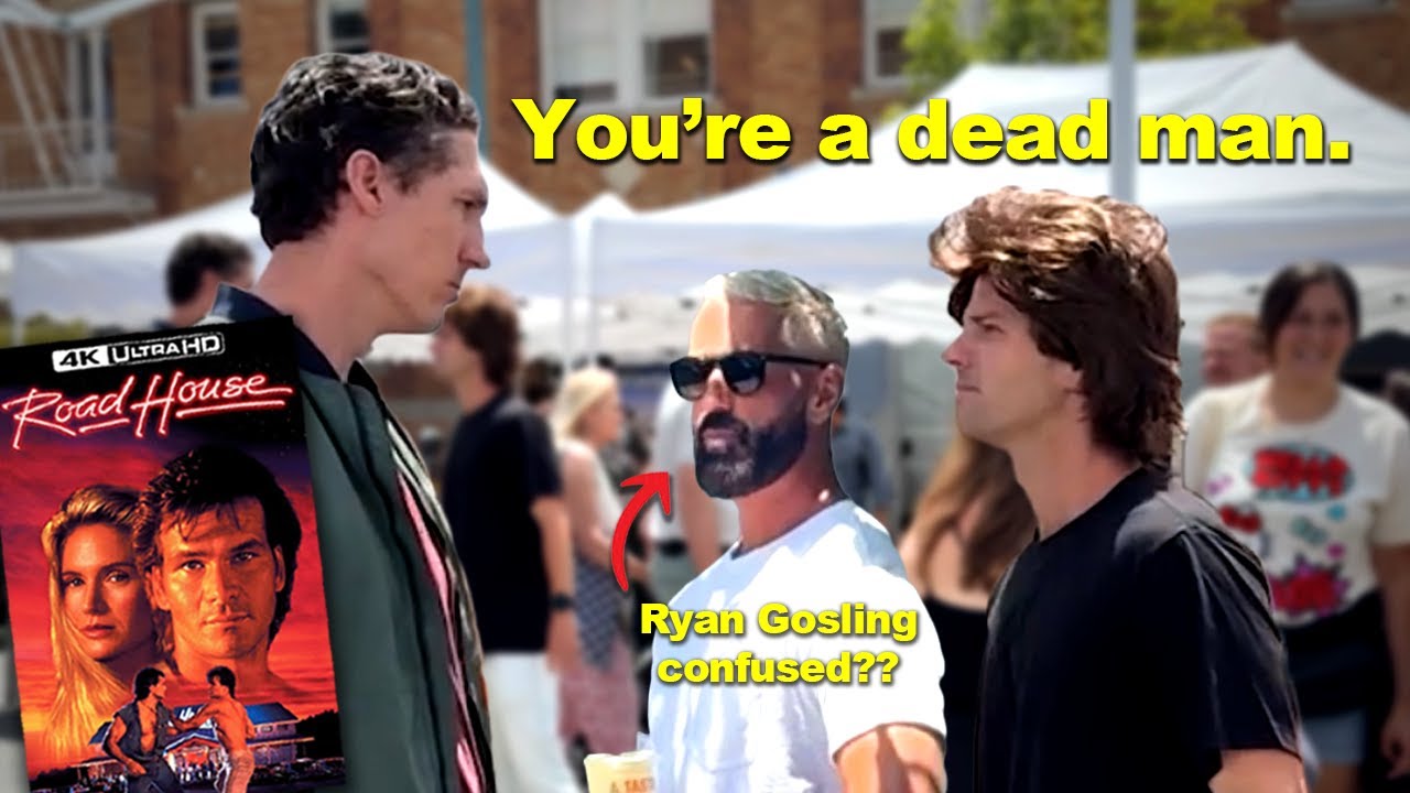 Saying 'Roadhouse' quotes in public - YouTube