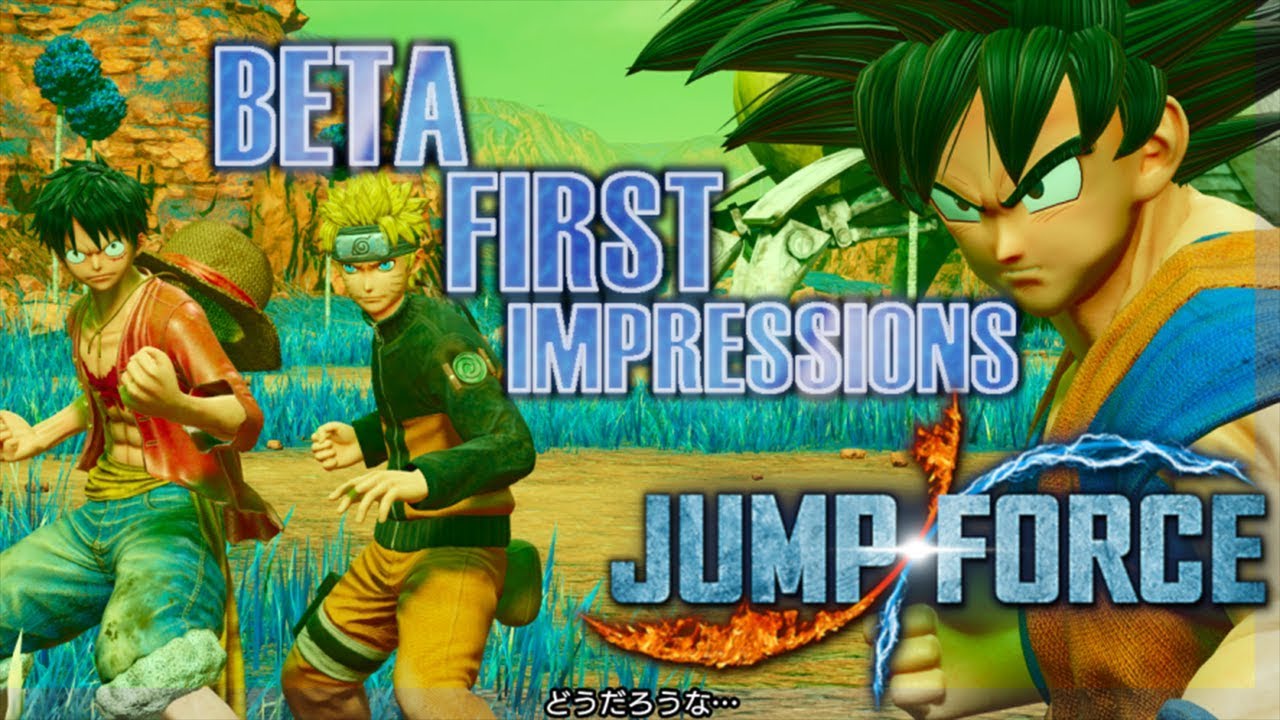 Jump Force Open Beta (First Impressions) - YouTube