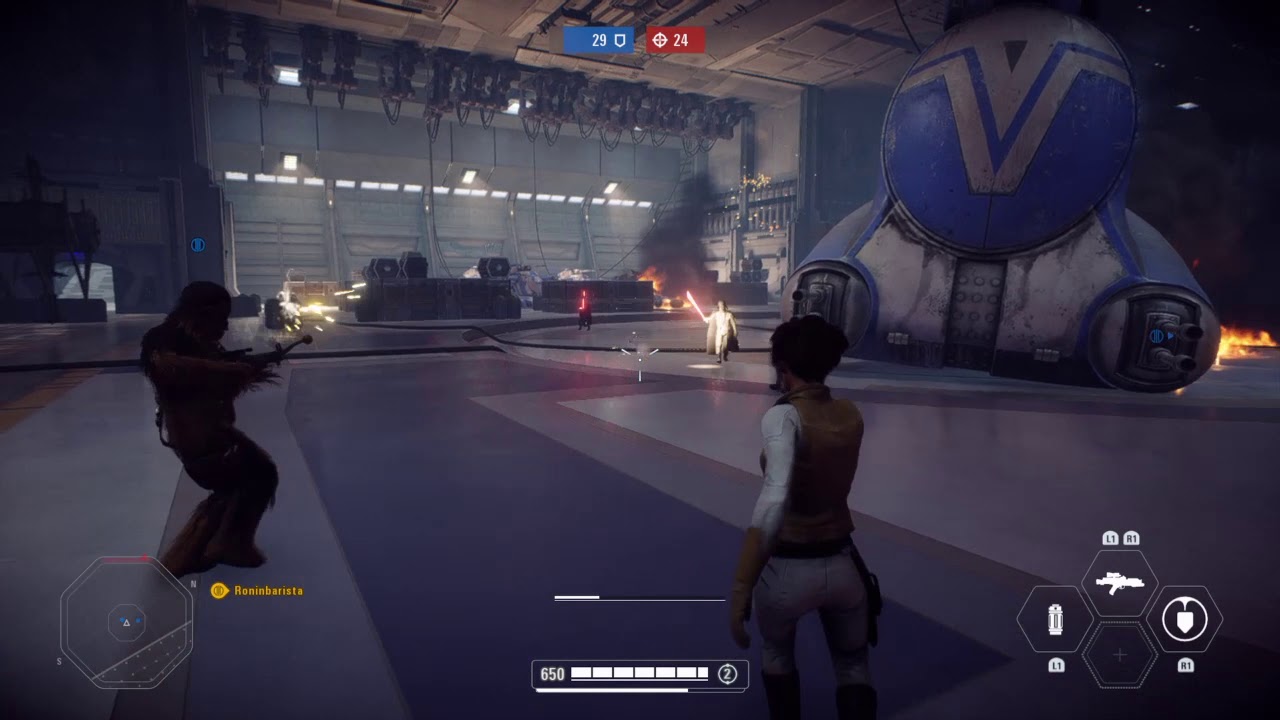 STAR WARS™ Battlefront™ II Leia Gameplay - YouTube