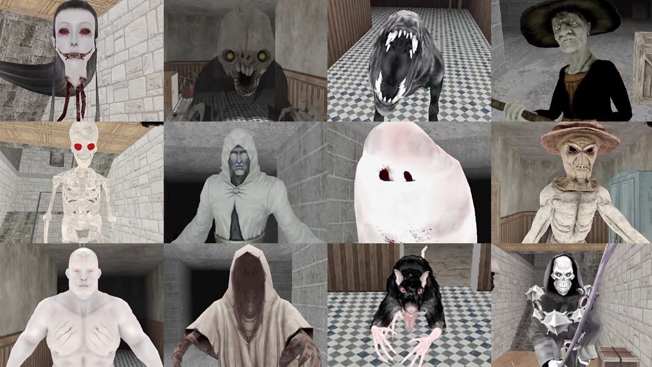 Soul Eyes Go Horror Game - All Monsters Jumpscares - YouTube