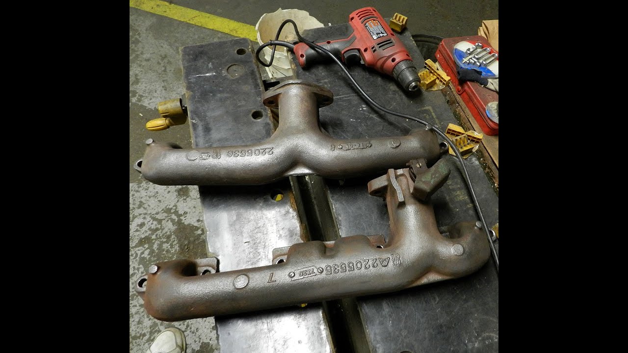 Exhaust Manifold Paint & Gas Tank Camera - YouTube