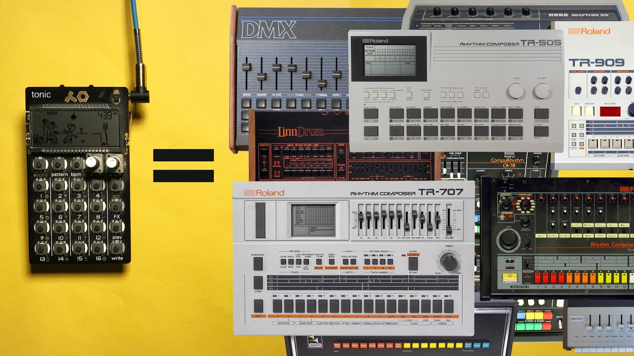 PO-32 Vintage Tonic / Microtonic VST / Быстрый обзор - YouTube