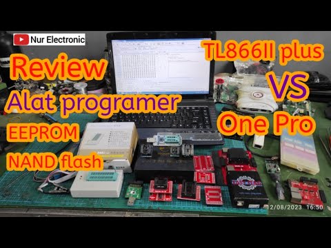 Review alat programer untuk EEPROM-NAND flash-NOR flash-eMMC XGecu ...