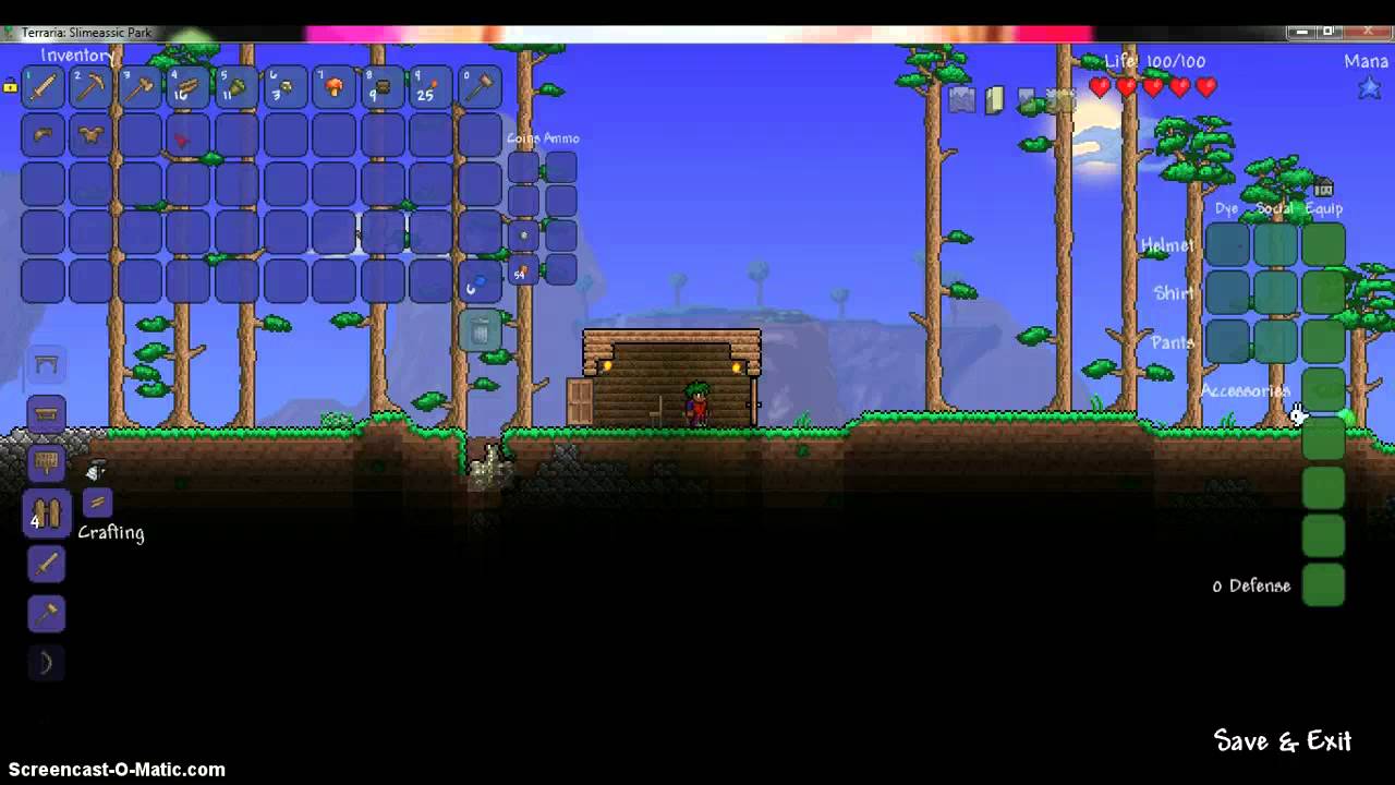 Let's Play Terraria Episode #1 - YouTube