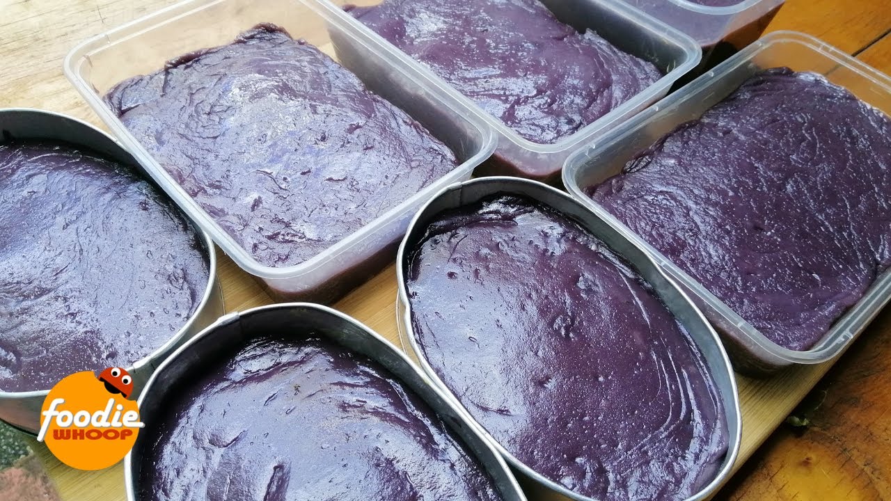 CREAMY UBE HALAYA | How to make Ube Jam | Ube Spread FoodieWhoop - YouTube