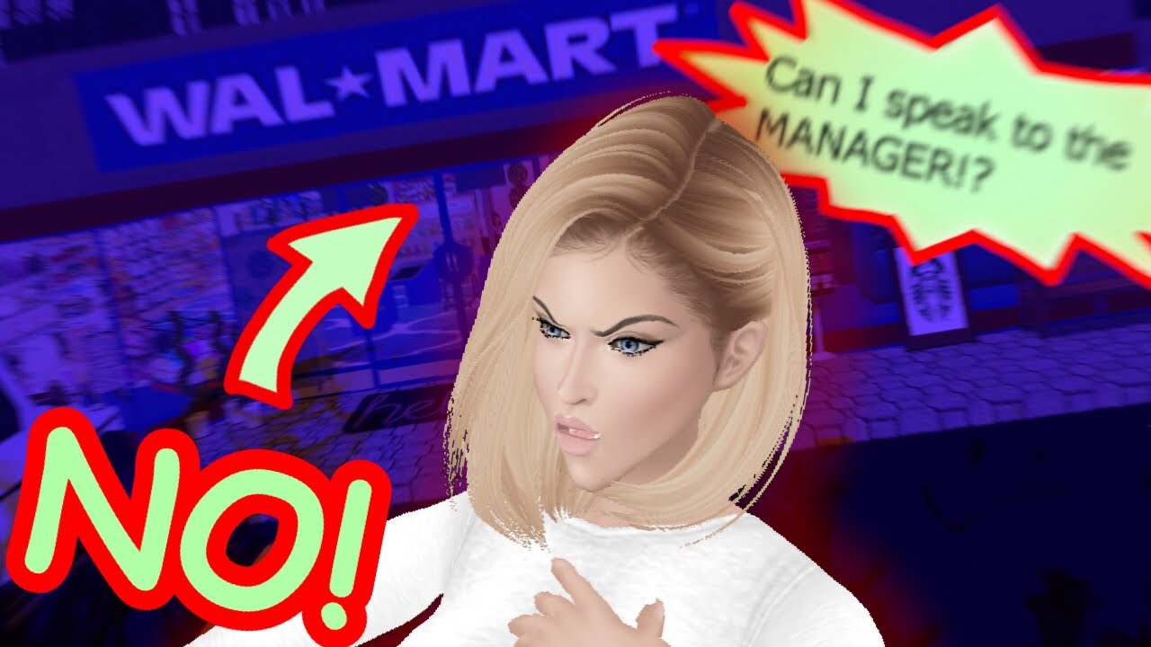 GOING TO WALMART on IMVU - YouTube