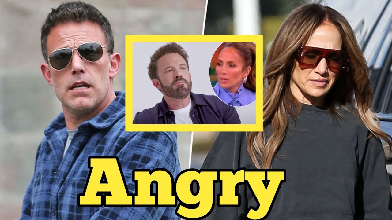 Ben Affleck is Angry at Jennifer Lopez for using family events for her ...
