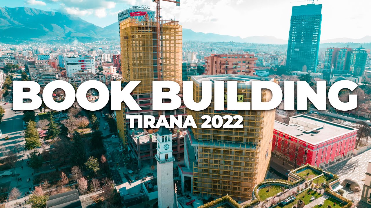 BOOK BUILDING TIRANA | 5K DRONE VIDEO, TIRANA 2022 - YouTube