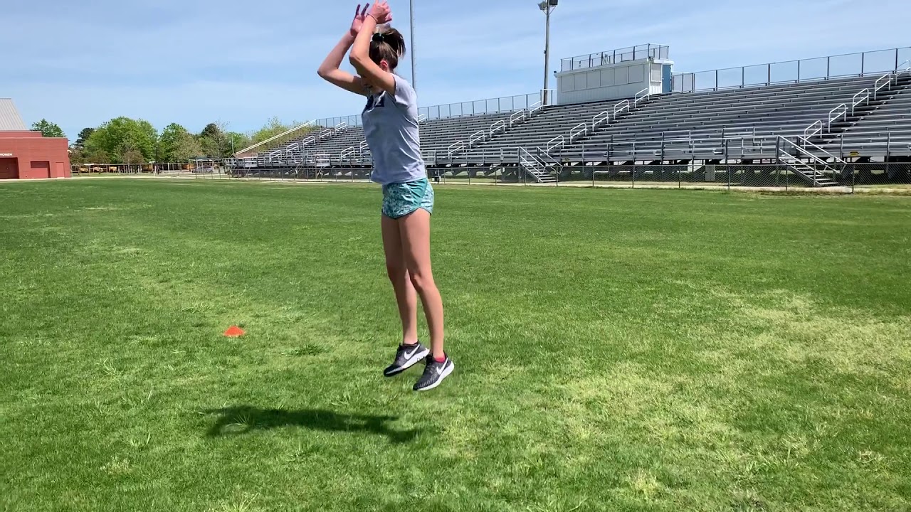 Lateral Shuffle Step w: Jump - YouTube