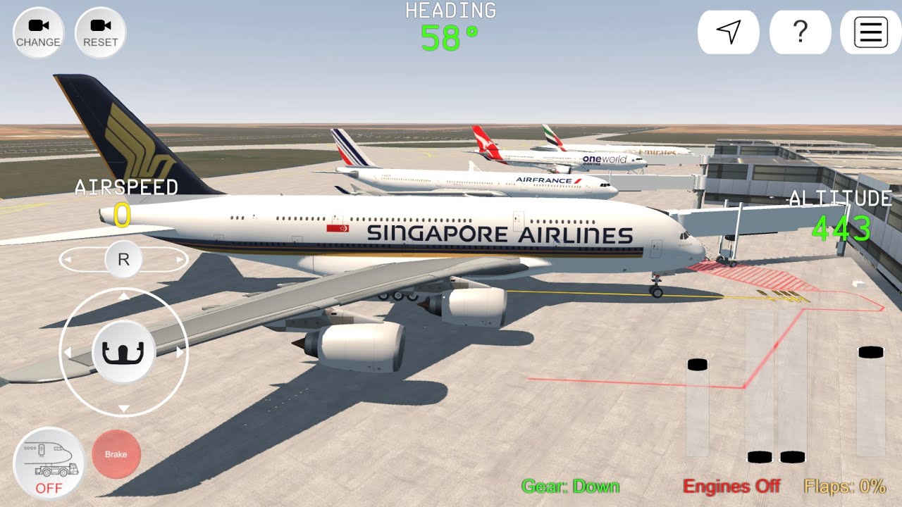 RC FS Advanced Game Play on iOS and Android FSX FLight Simulator ...