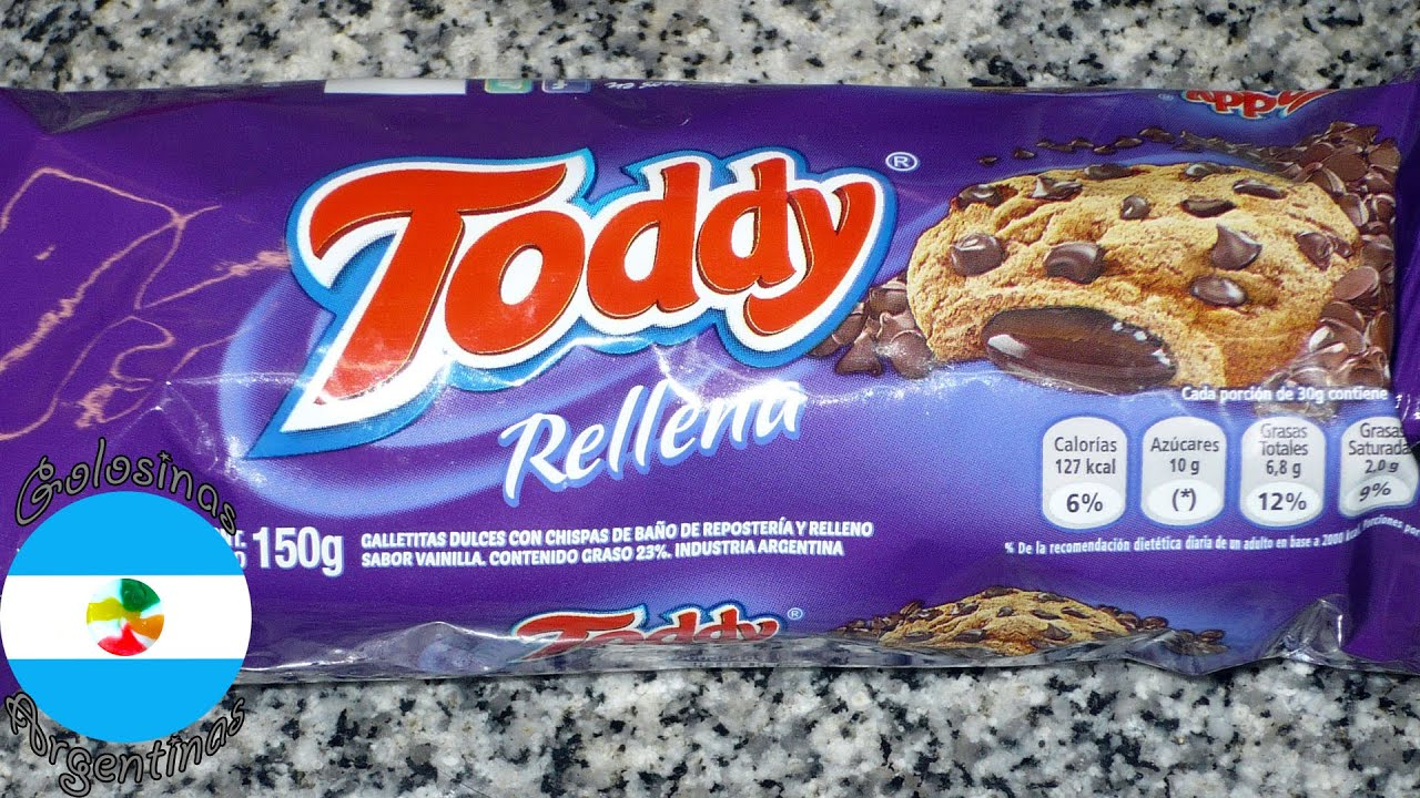 Toddy Rellena Galletitas con Chips sabor Chocolate Rellenas - Chocolate ...