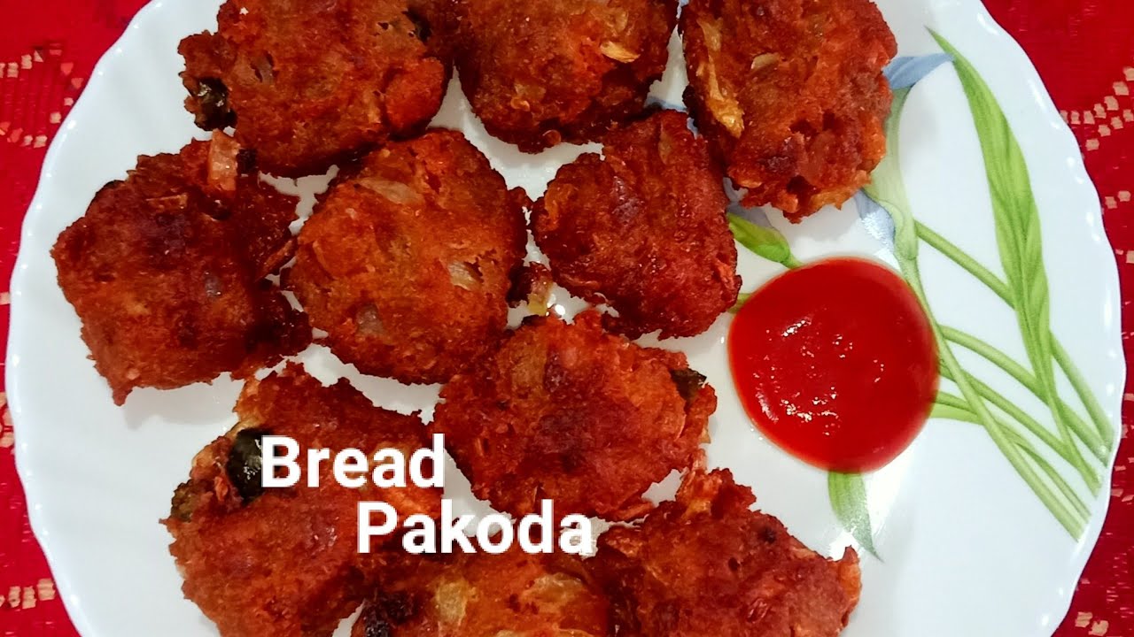 Bread pakoda।How to make bread pakoda।Pakoda recipe। Easy snacks recipe ...