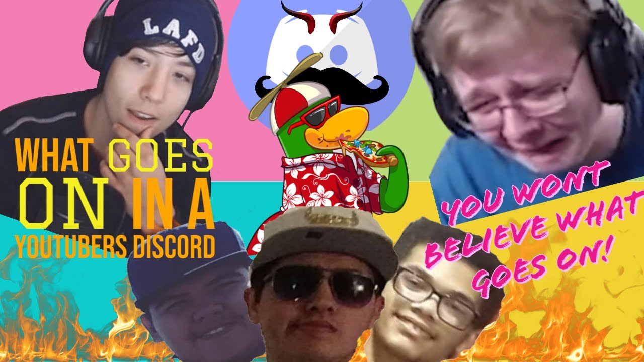 What Really Happens In YouTube Discord Servers - CallMeCarson, isaacwhy ...