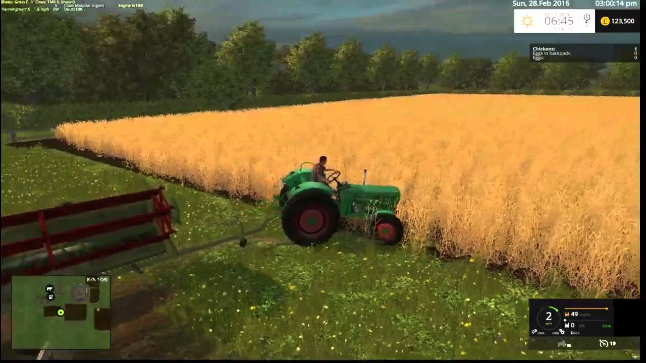 Let's Play Bramshall Farm - Part 1 - Get going - YouTube