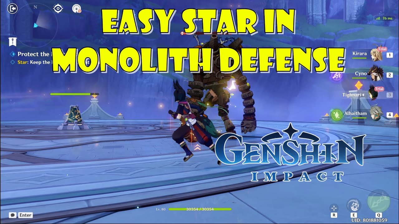 How to get Star in Monolith Defend Imaginarium Theater Easily - Genshin ...