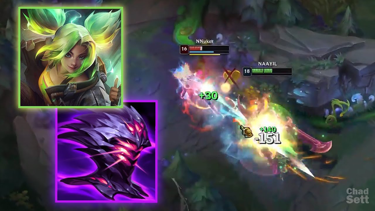 When You Play Against Buffed Zeri with Jak'Sho - YouTube