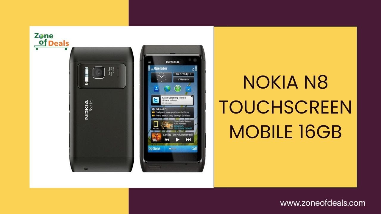 BUY NOW!! Nokia N8 - Touchscreen Mobile - 16GB - Refurbished Phone ...