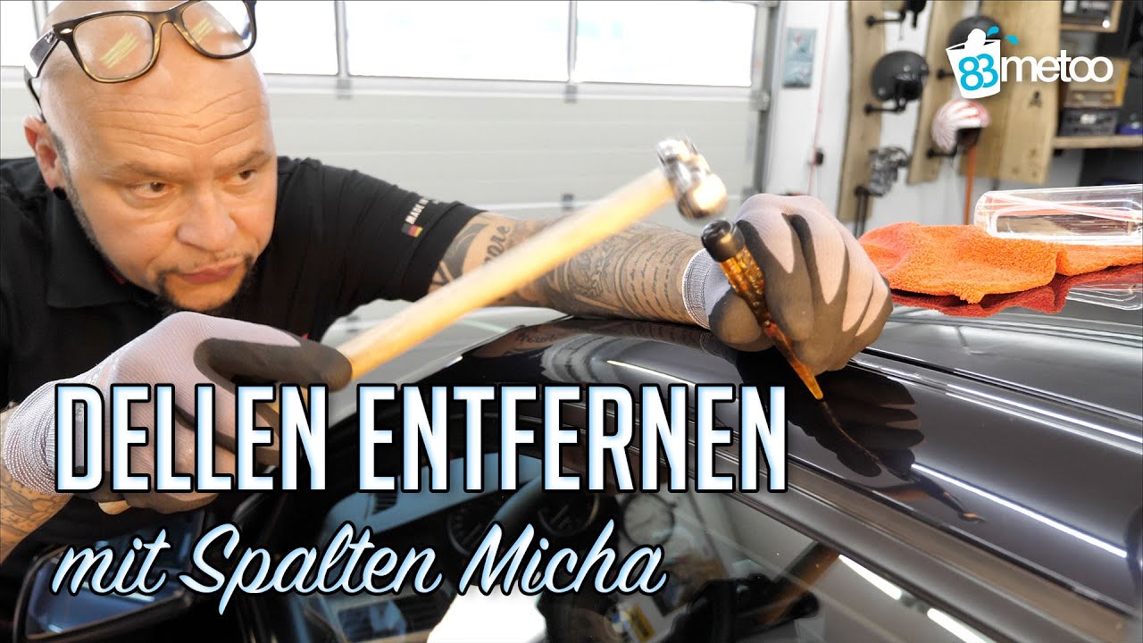Auto Dellen entfernen mit Micha Marx | Klebetechnik und Hebeltechnik ...