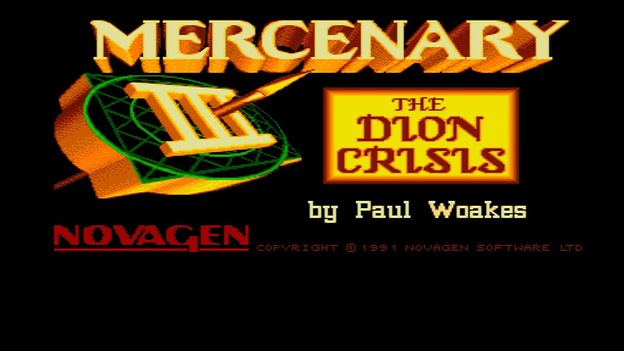 Mercenary 3 The Dion Crisis on Amiga 500 - YouTube