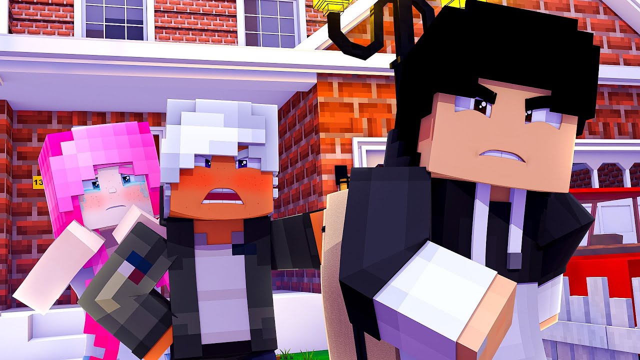 "DAMIEN KICKS RUSTY OUT ?!" | Minecraft Roomies- Minecraft Roleplay ...